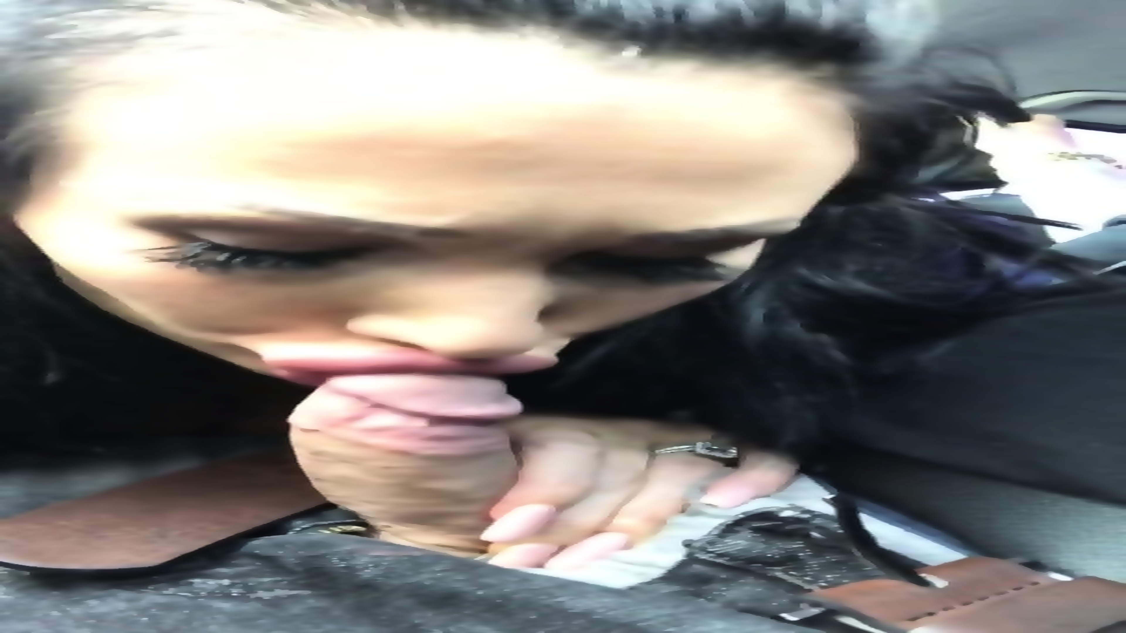 Picked Up Street Hooker On The Road To Suck My Cock In My Car Eporner