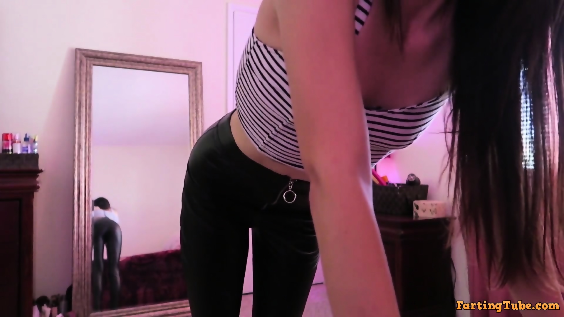 Leather Pants Farts Eporner