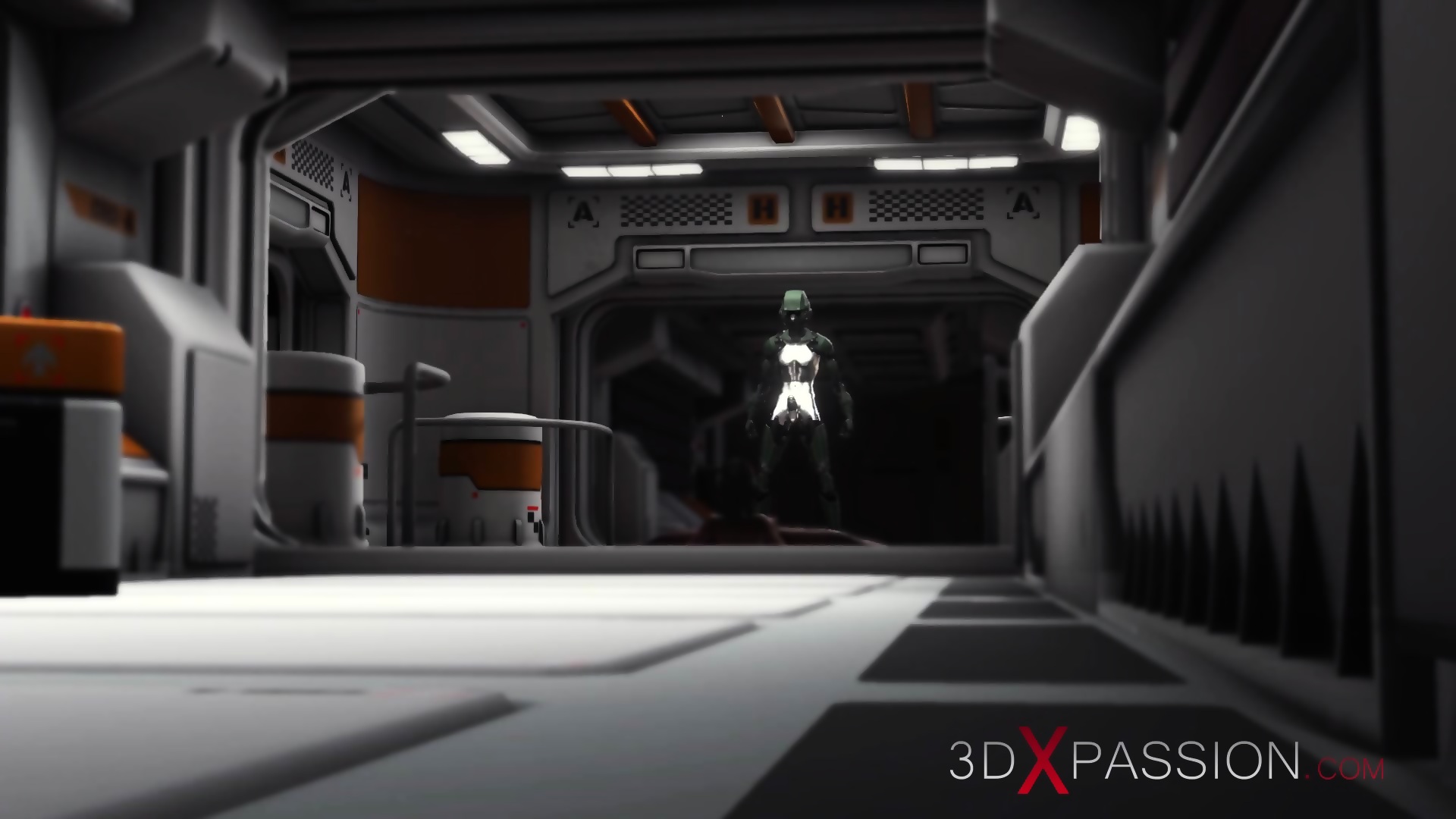 Sex On The Exoplanet Sci Fi Android Fucks Hard A Hot Black Girl In The Base Camp Amateur Sex