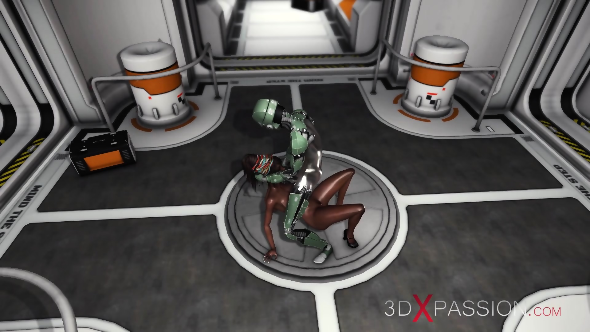 Sex On The Exoplanet Sci Fi Android Fucks Hard A Hot Black Girl In The Base Camp Eporner