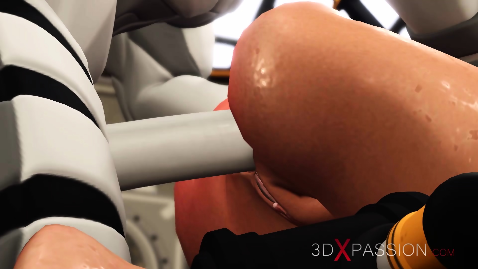 Hard Sex In The Sci Fi Lab Hot Blonde In Restraints Gets Fucked By An Alien Eporner