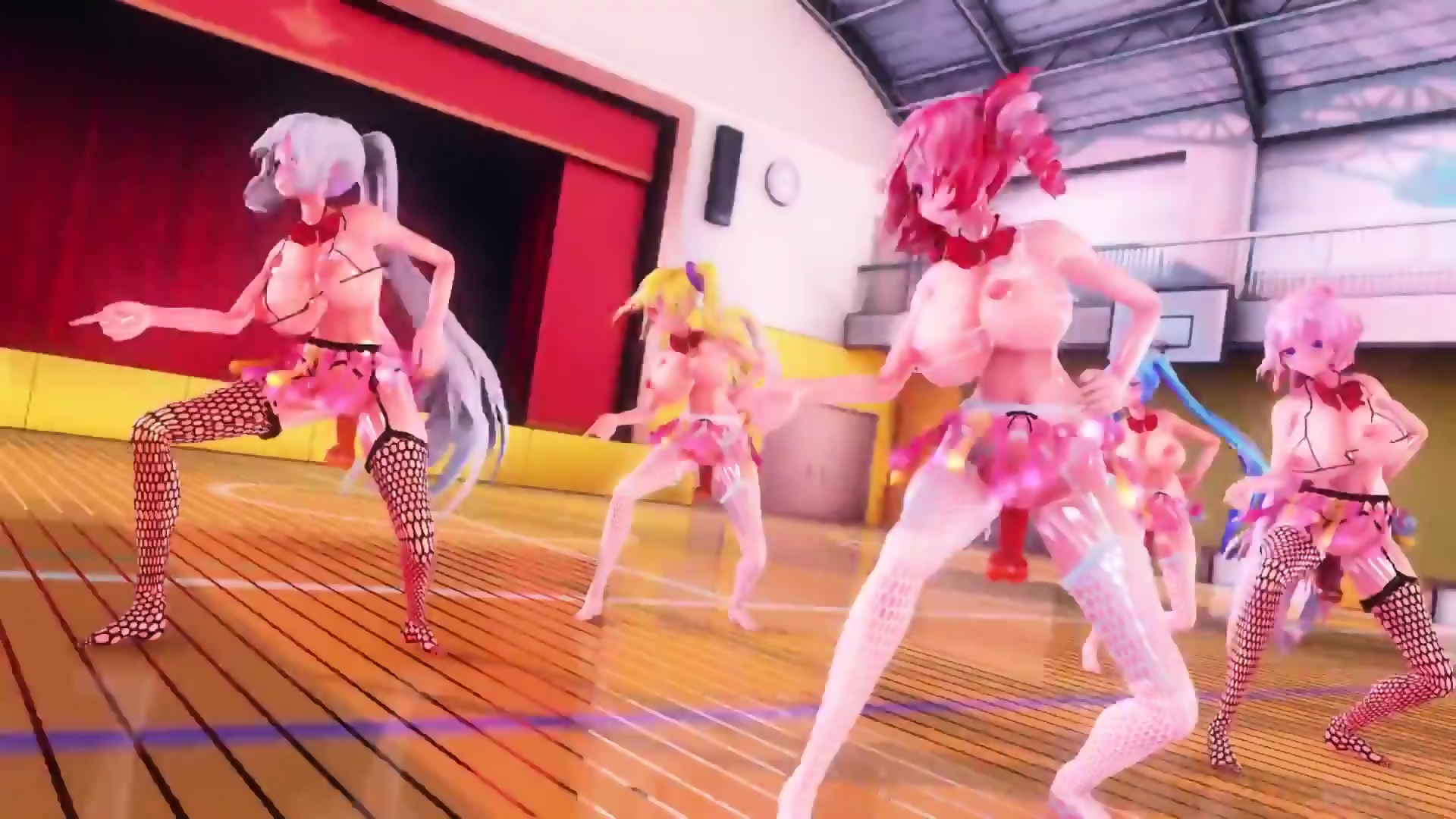 Ykoop Mmd Gym Dance With Condom Skirts Eporner