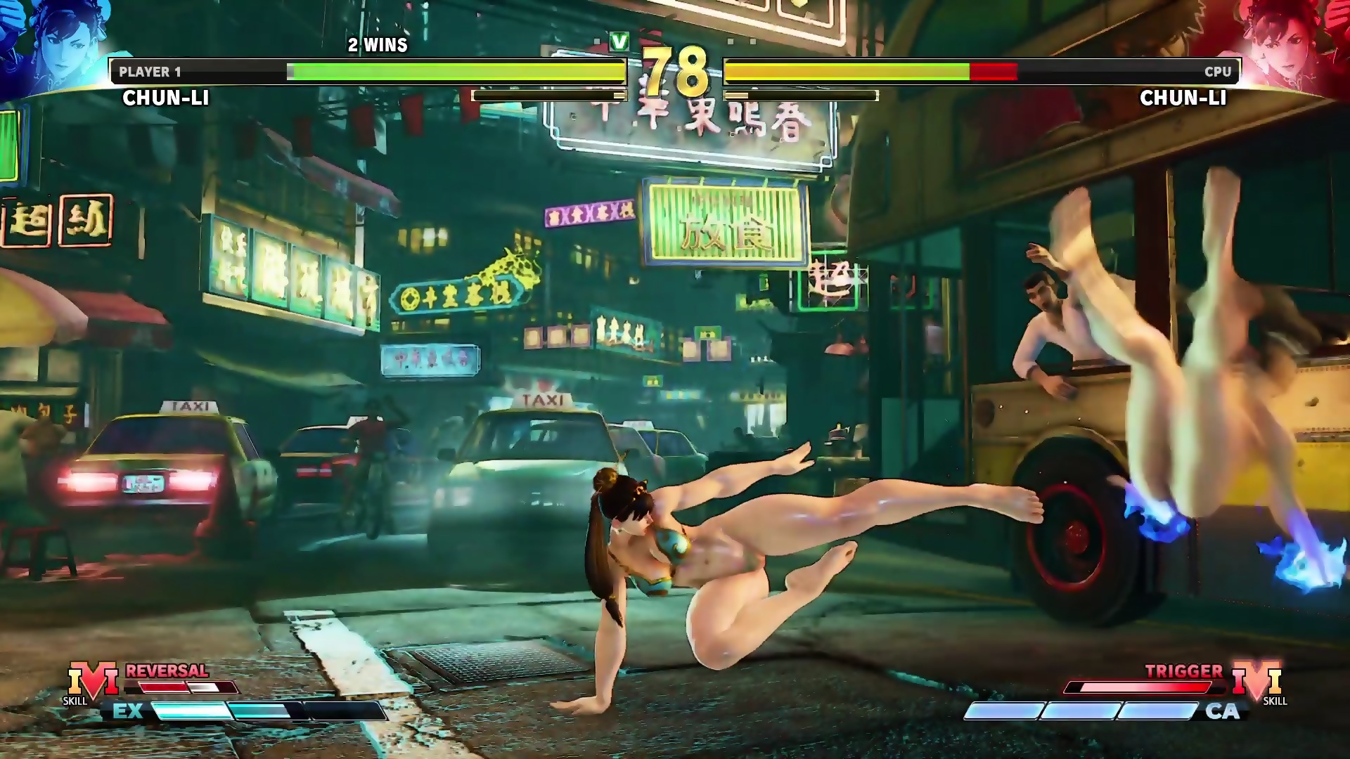 Bottomless Fighter Chun Li Vs Chun Li Eporner