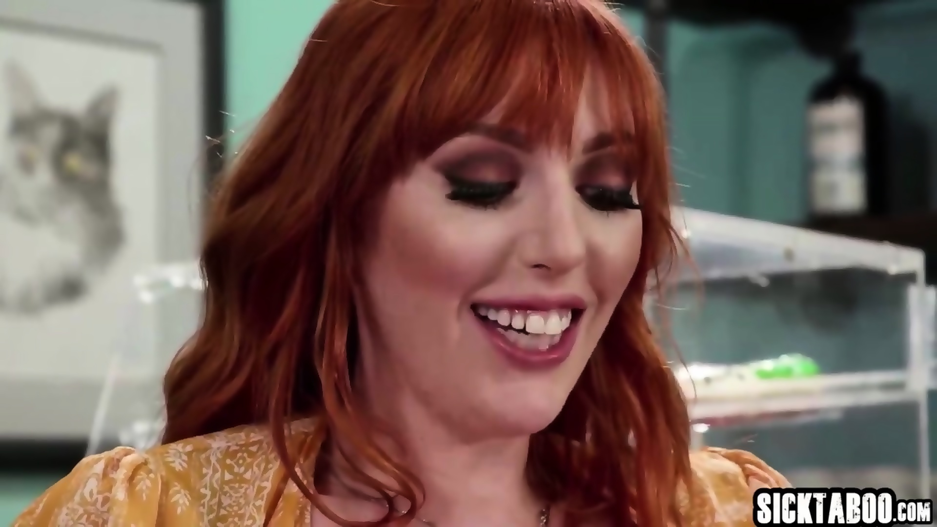 Busty Redhead Milf Tip Stepson Her Wet Pussy Eporner