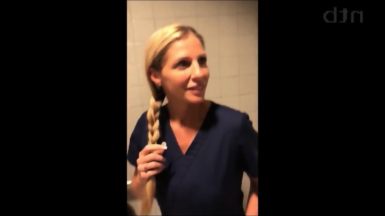 Boss Visits The Sexy Nurse In Hospital S Bathroom Eporner