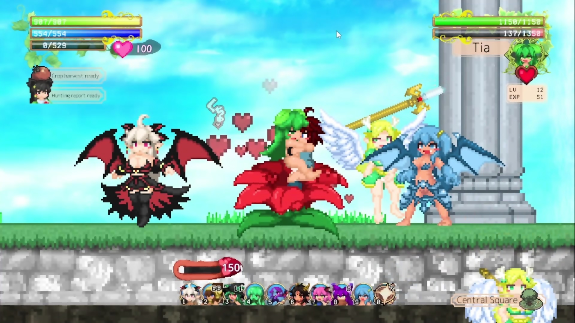 Succubus Affection Sex Scenes Forest Fox Arachne Alraune Eporner