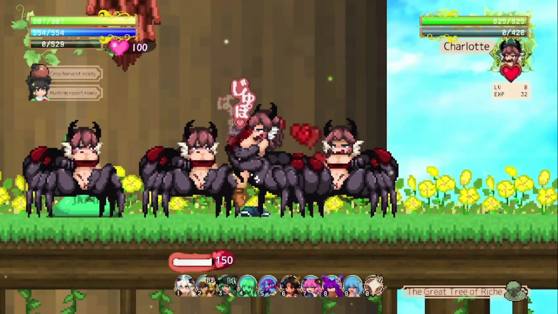 Succubus Affection Sex Scenes Forest Fox Arachne Alraune Eporner
