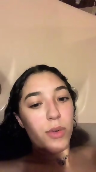 Nipple Pops Into View While Streaming In The Bathtub Eporner 