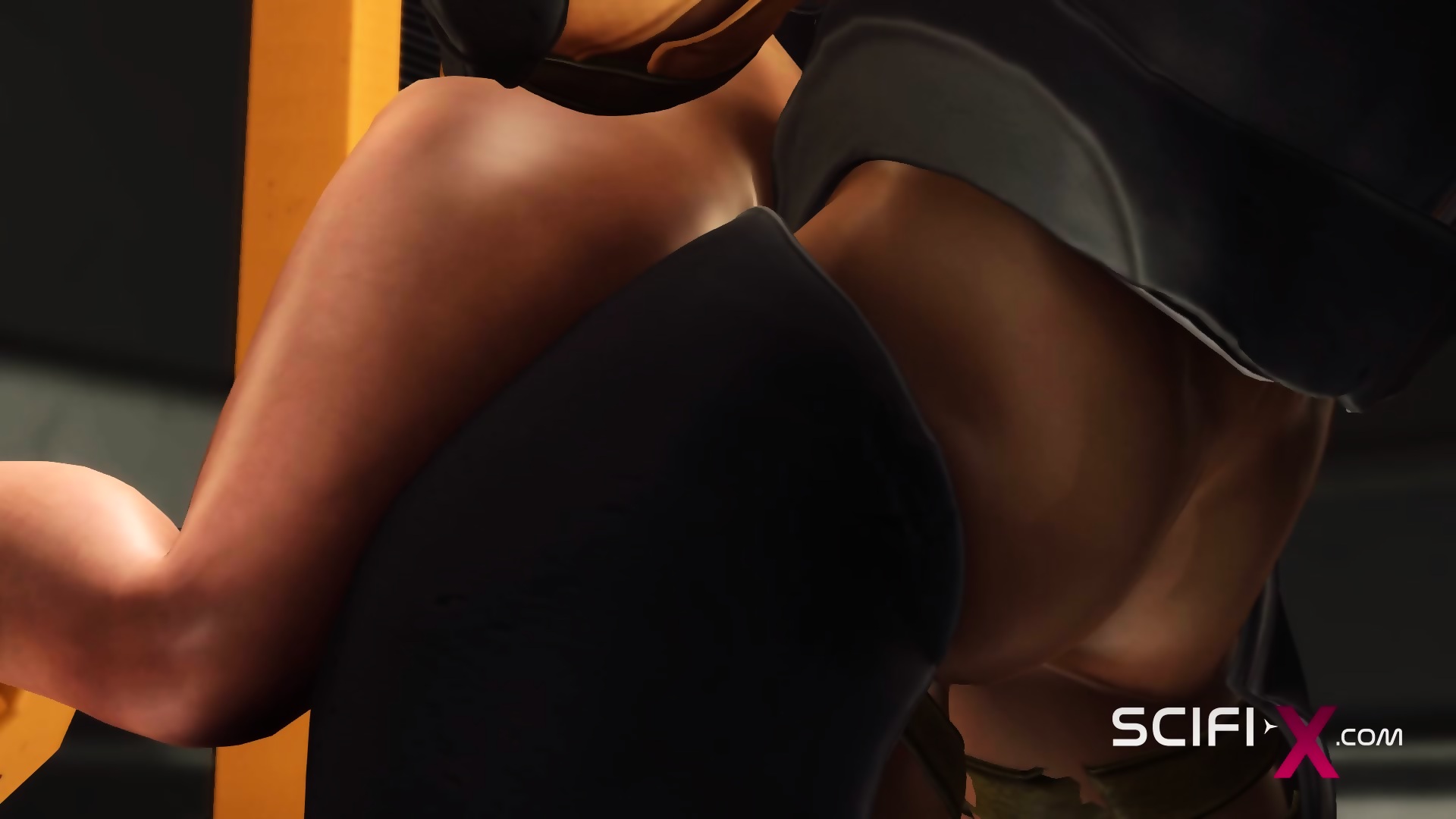 Cyber Hunter Fucks Hard A Sexy Brunette In The Sci Fi Prison The Butt Eporner