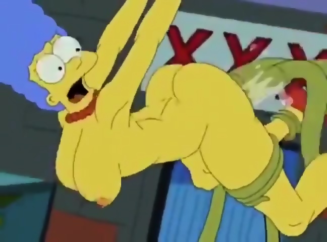 Marge Simpson Alien Breeding Eporner