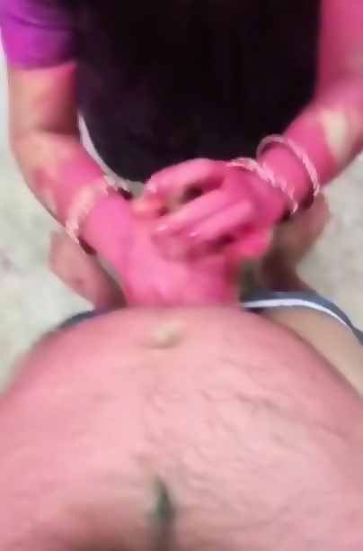 Holi Color Hot Blowjob Sex With Didi Eporner