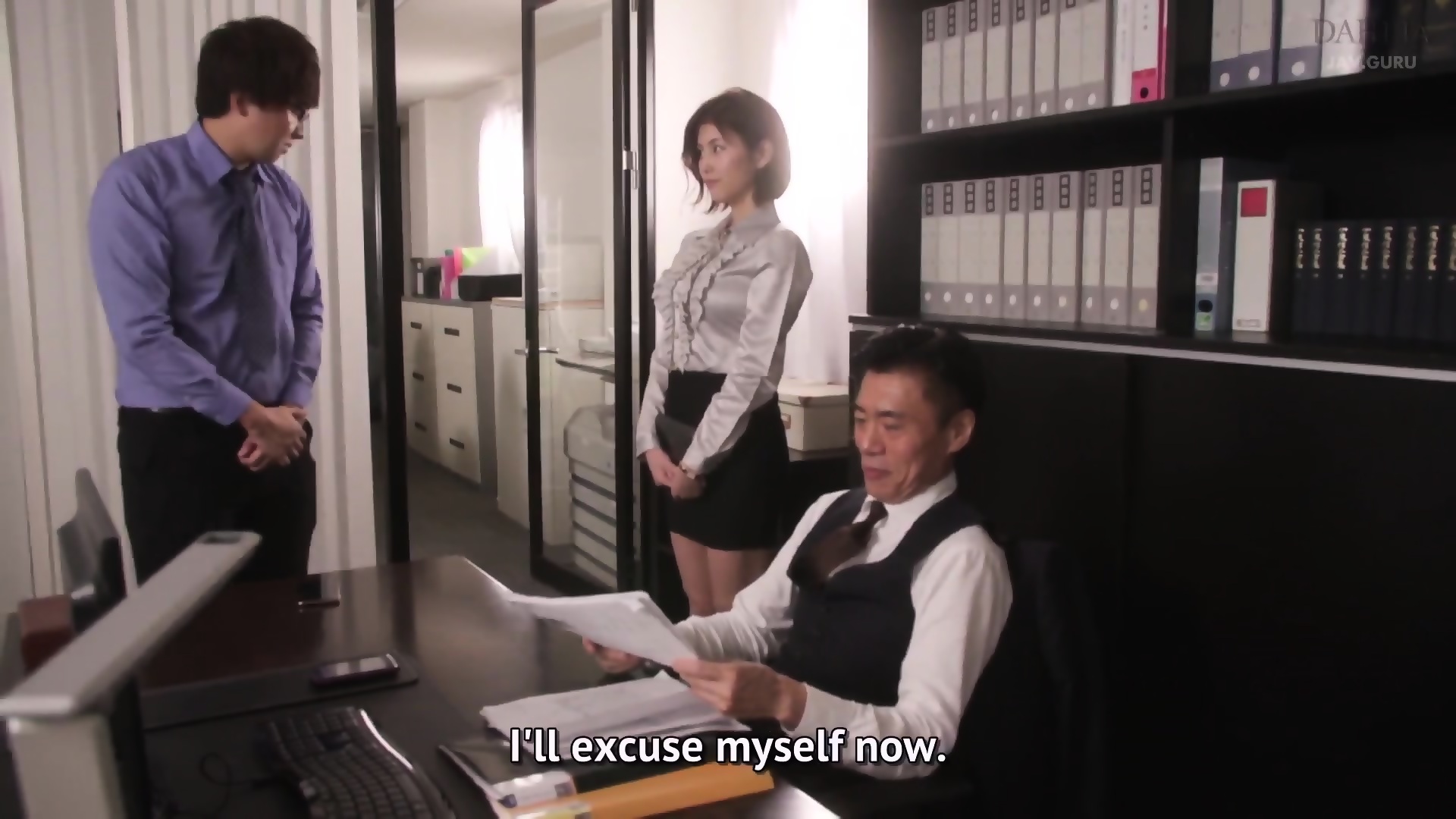 English Subs Beautiful Secretary Is Covered In Shame And Love Juice Cheating Sex At Her
