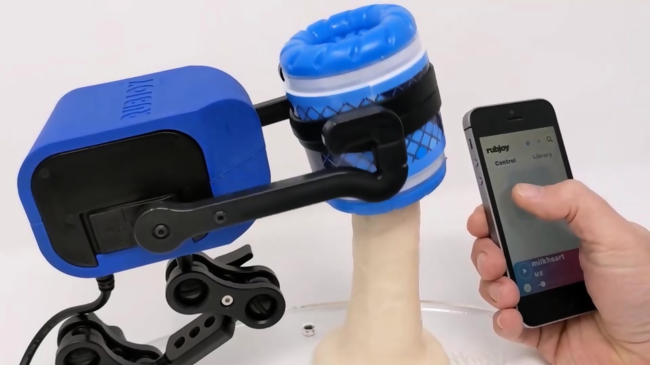 Rubjoy Robot Sex Toy Demo Fleshlight Quickshot Eporner