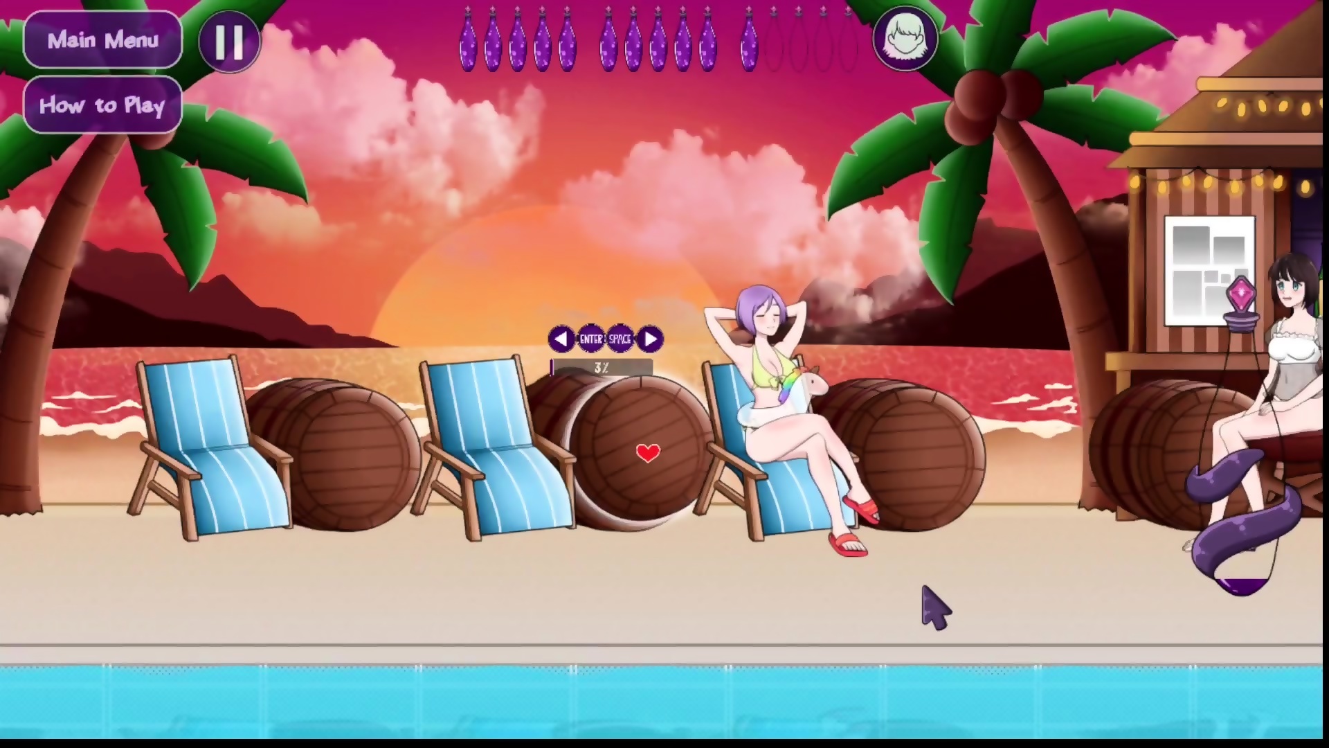 Tentacle Beach Party Level 11 And 12 Eporner