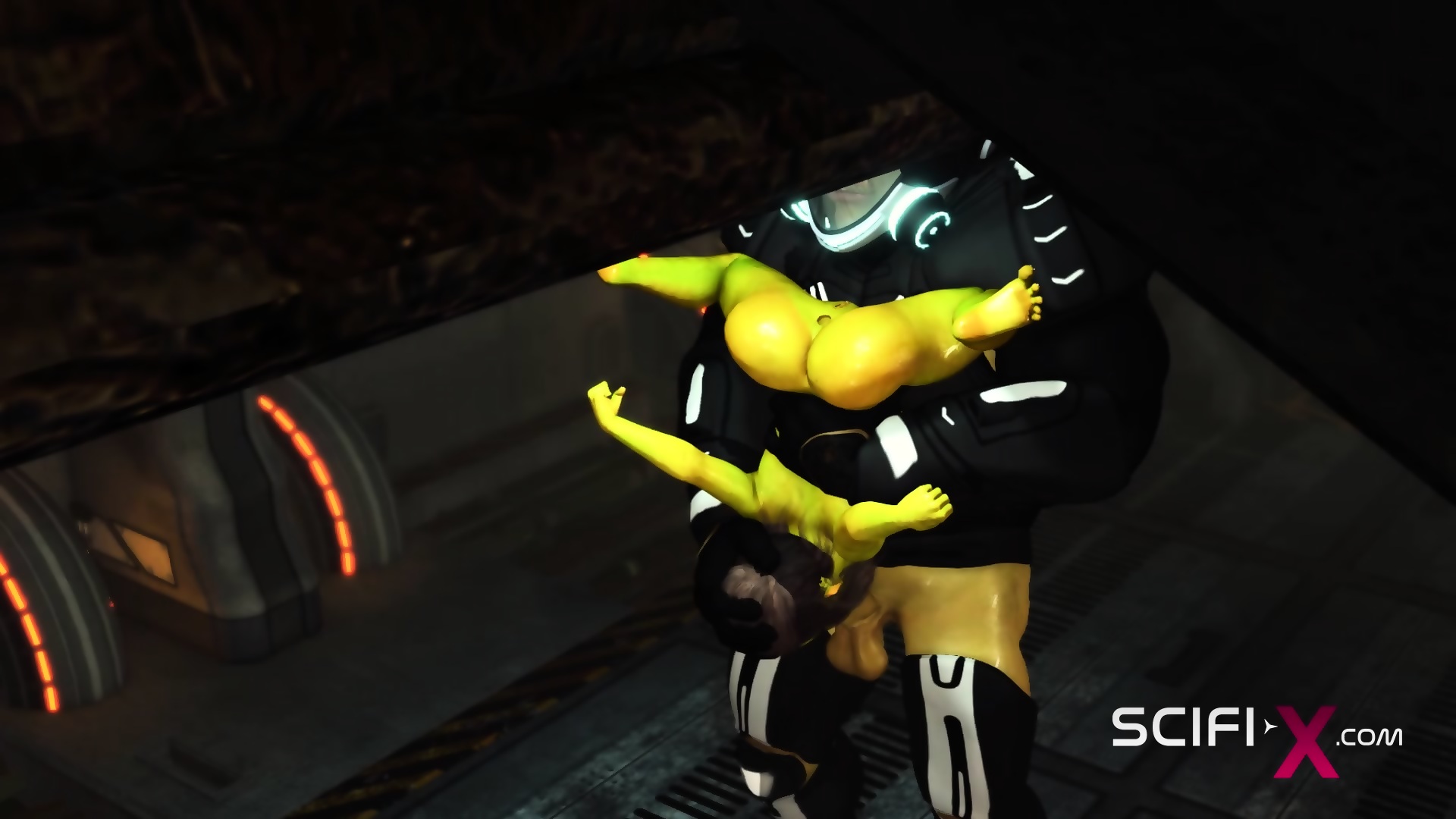 Crazy Anal Alien Sex With A Huge Cock In The Spacecraft Eporner