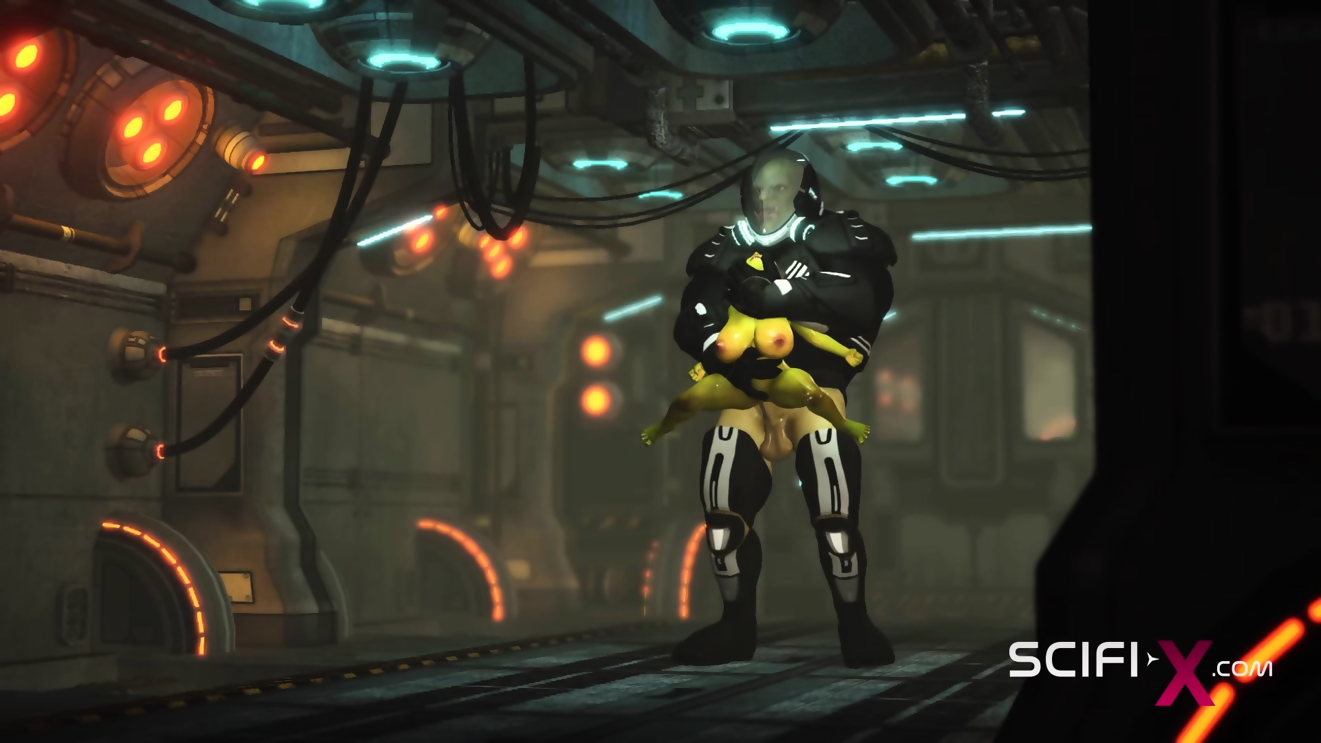 Crazy Anal Alien Sex With A Huge Cock In The Spacecraft Eporner