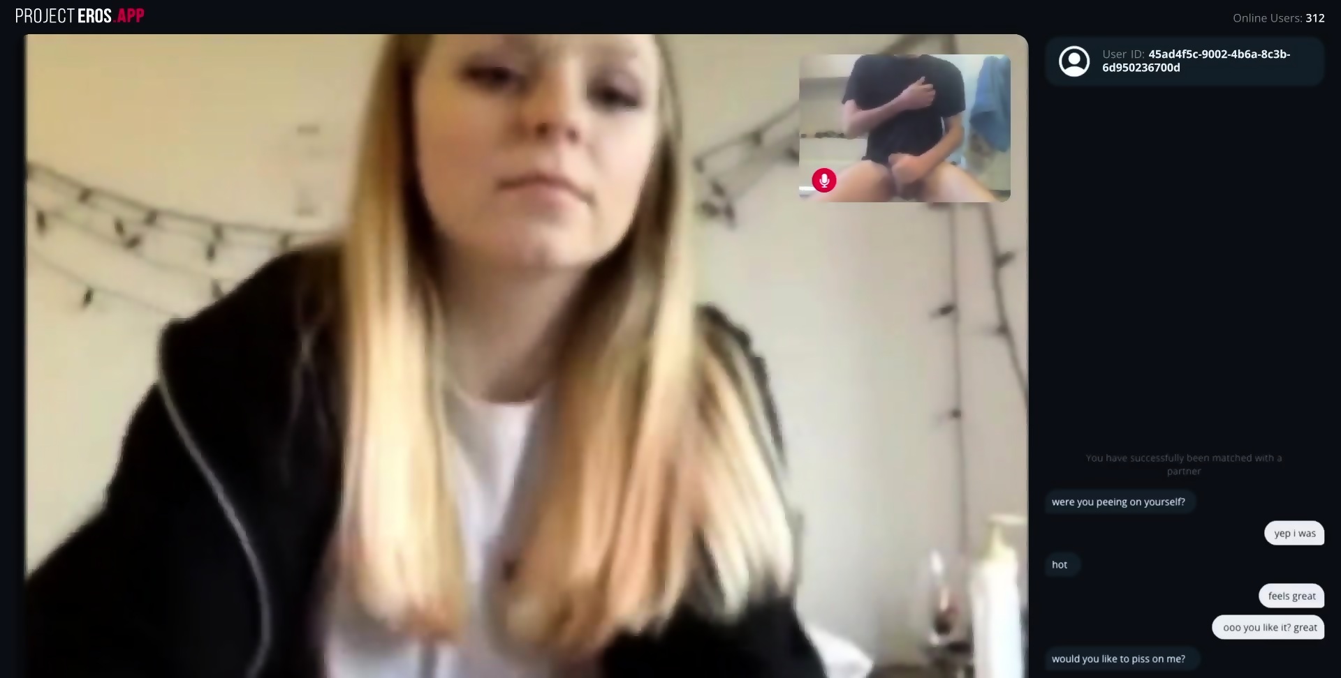 Omegle Girl Piss Fetish Chat Sex On Project Eros Eporner