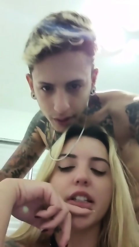 Hot Tattoo Blonde Girl Making Sex Blowjob And Anal Sex Eporner