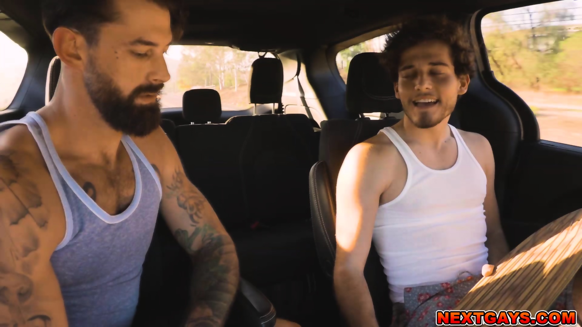 Sexy Duo Scene Between Alpha Wolfe And Blake Wilder Eporner