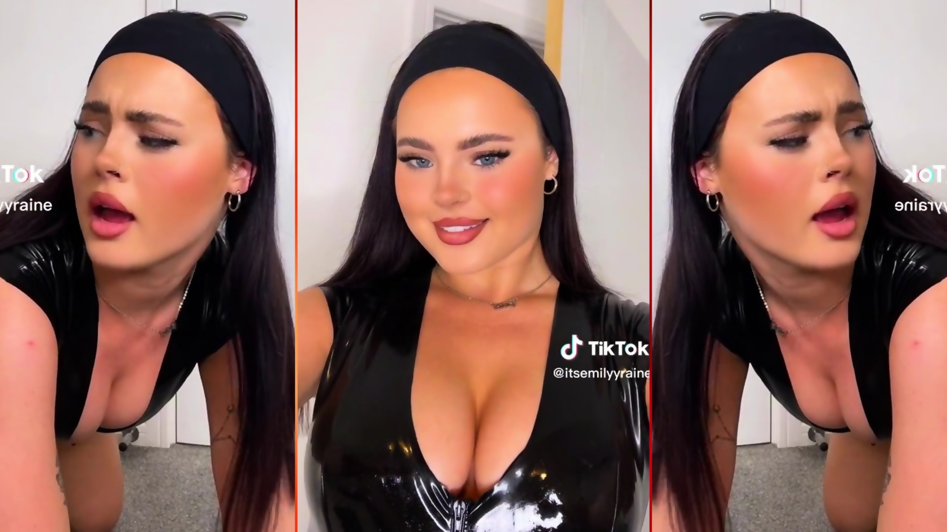 Pretty Girls Walk Latex Leather Pmv Eporner