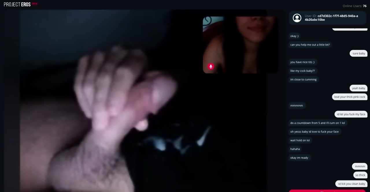 Guy Cums On Command For Her Webcam Sex Chat Omegle On Project Eros