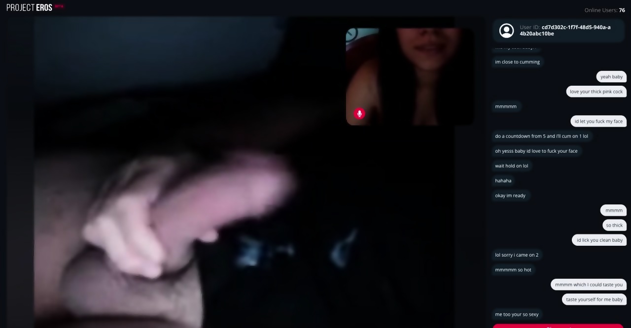 Guy Cums On Command For Her Webcam Sex Chat Omegle On Project Eros