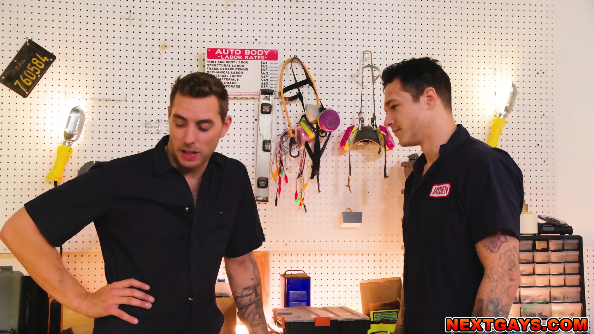 Garage Sex Scene With Carter Woods And Jayden Marcos Eporner