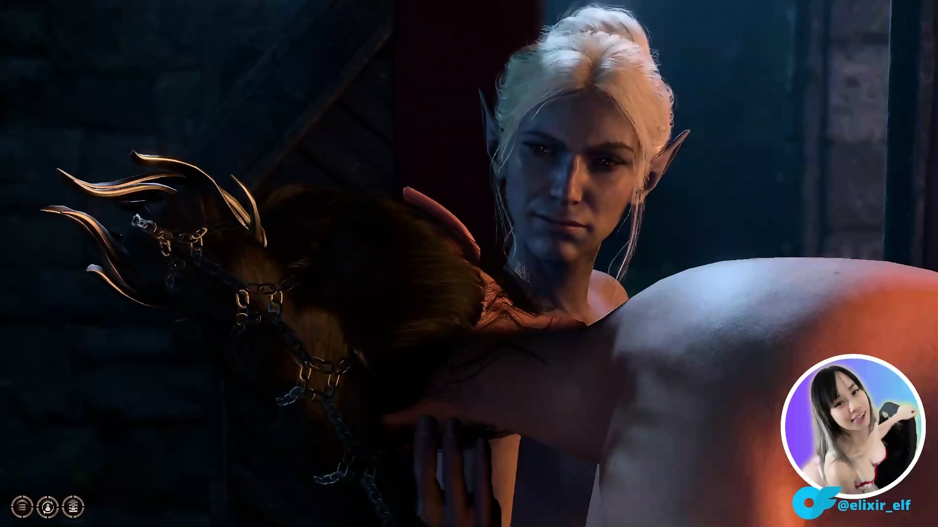 Baldurs Gate 3 Shadowheart Is A Bad Girl And Gets Her Pussy Licked By