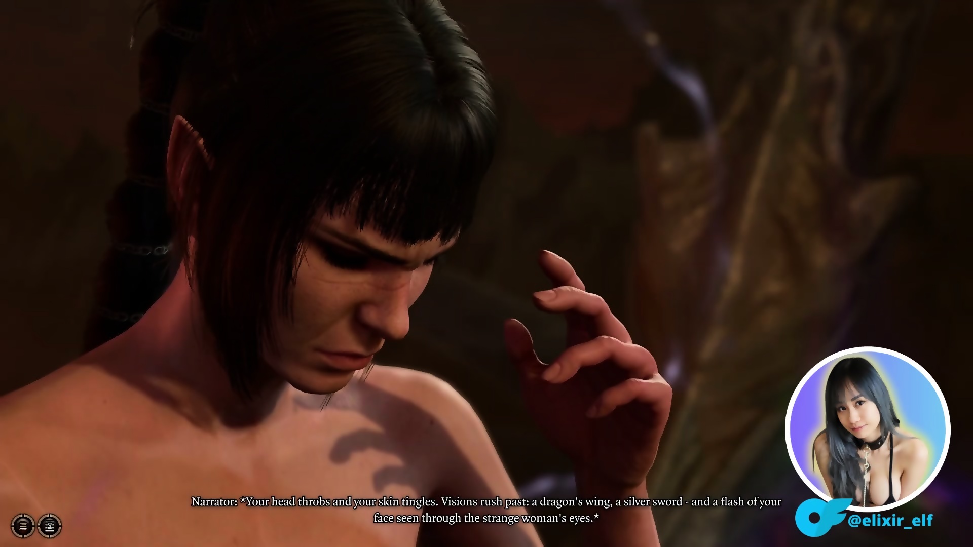 Shadowheart Nude Cutscenes And Best Moments Baldurs Gate 3 Part 1
