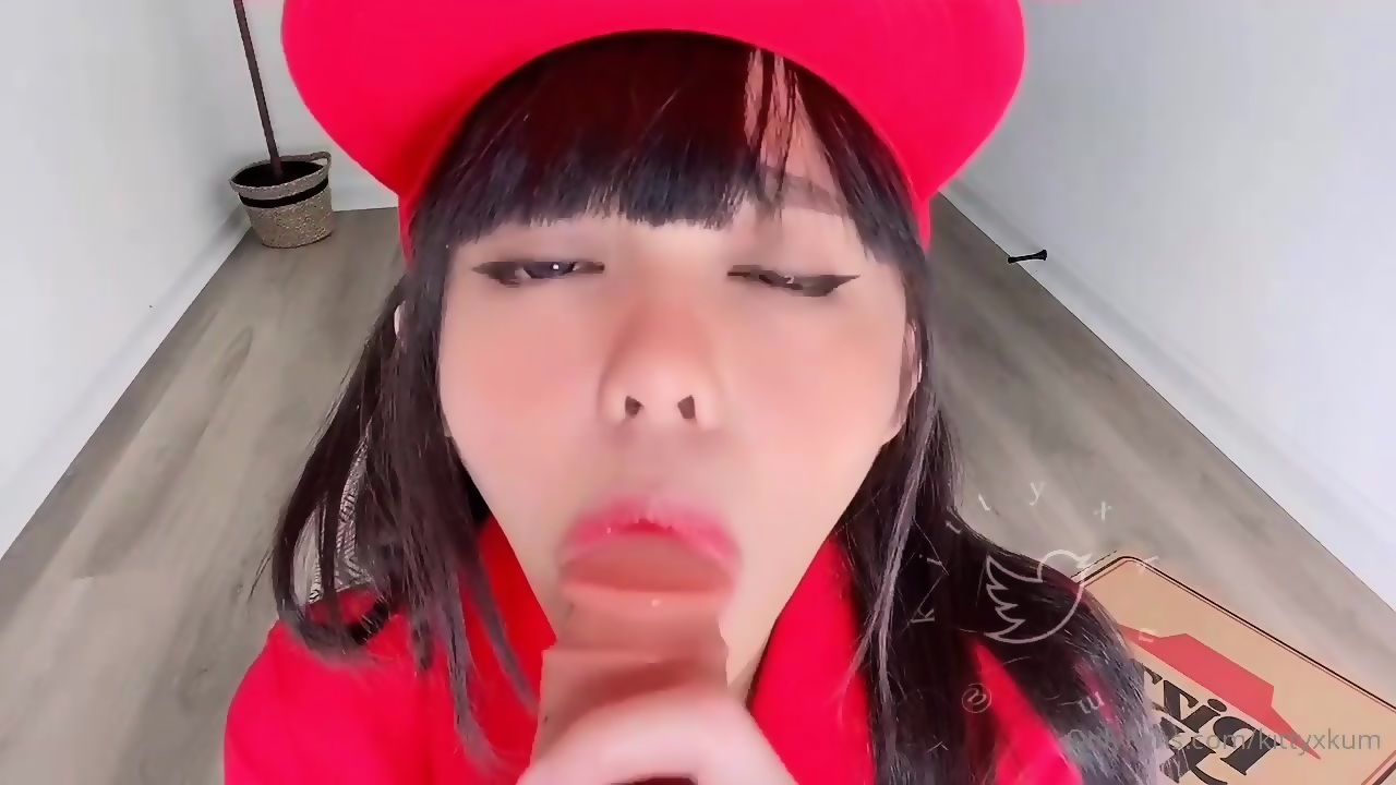 Xkum Dildo Masturbates In Pizza Delivery Man Clothes Eporner