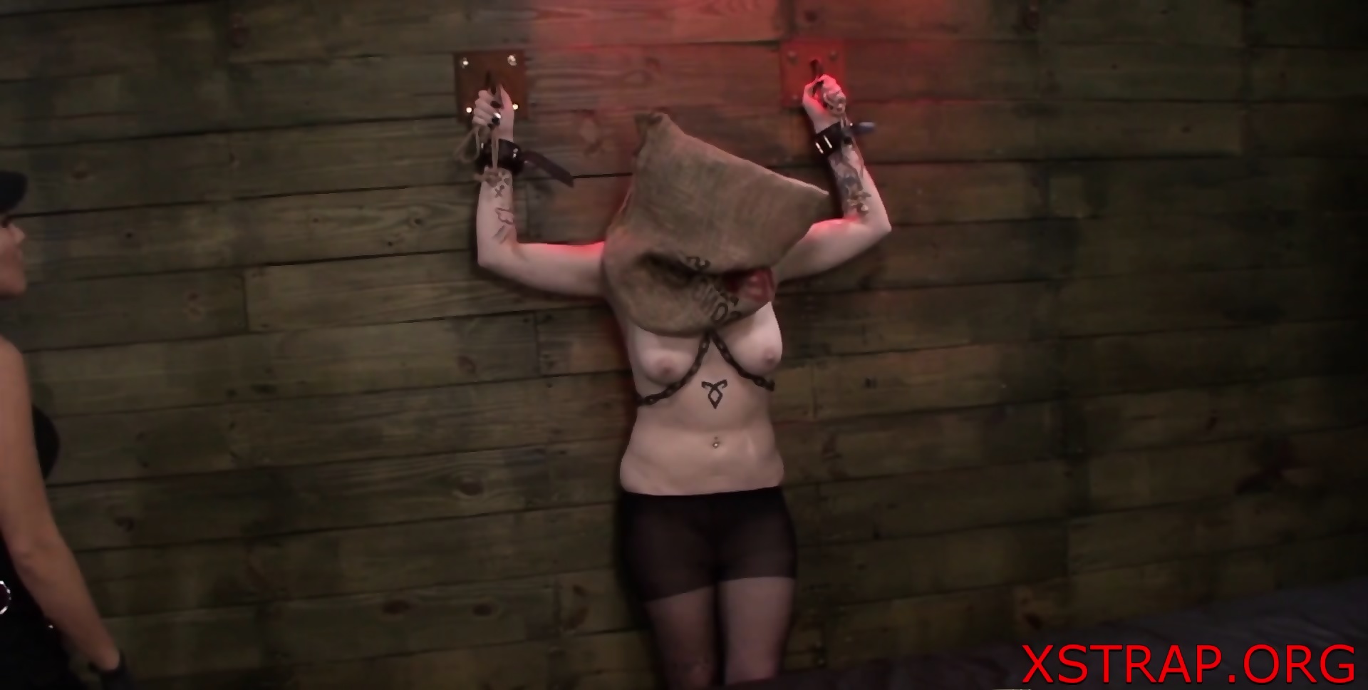 Rough Bondage Makes Brunette Squirt Eporner