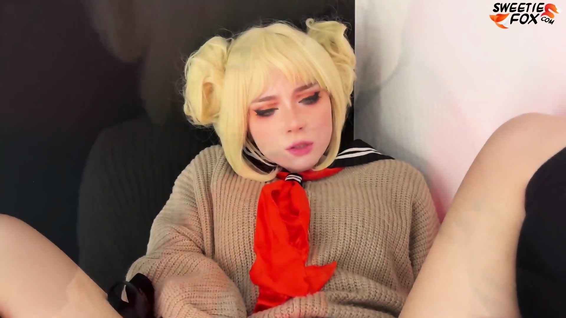Himiko Toga And Her Hairy Pussy Celebrate 18th With First Sex And
