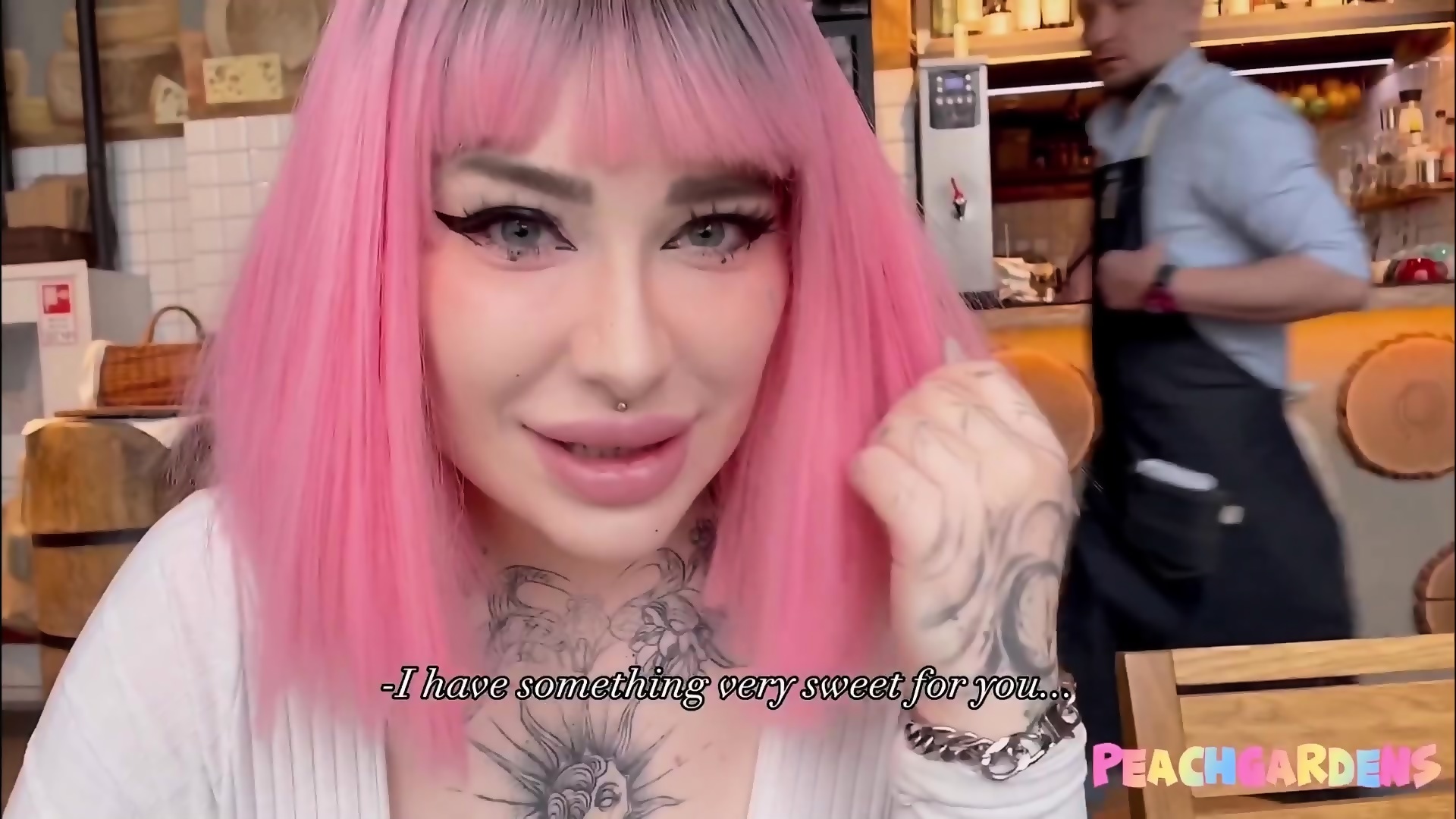 Pink Hair Russian Bimbo Public Toilet 60fps Eporner