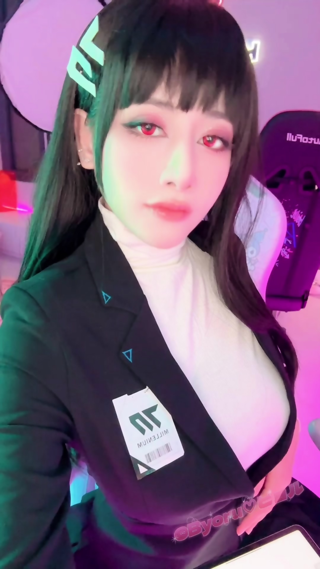 Byoru Rio Tsukatsuki Blue Archive Cosplay Eporner